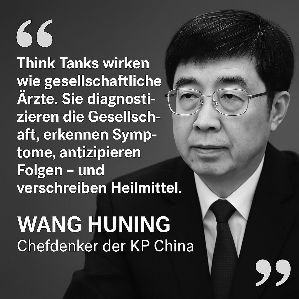 Wang Huning, Amerika und die Kunst der Denkfabriken – Eine Spurensuche bei den Think Tanks der ...